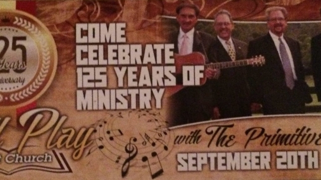 9/20 125 Year Anniversary Celebration Ball Play Baptist Church Old Fort ...