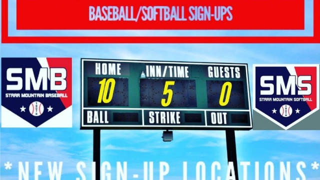 Baseball/Softball Sign-ups Etowah, TN – Polk County Tennessee EVENTS